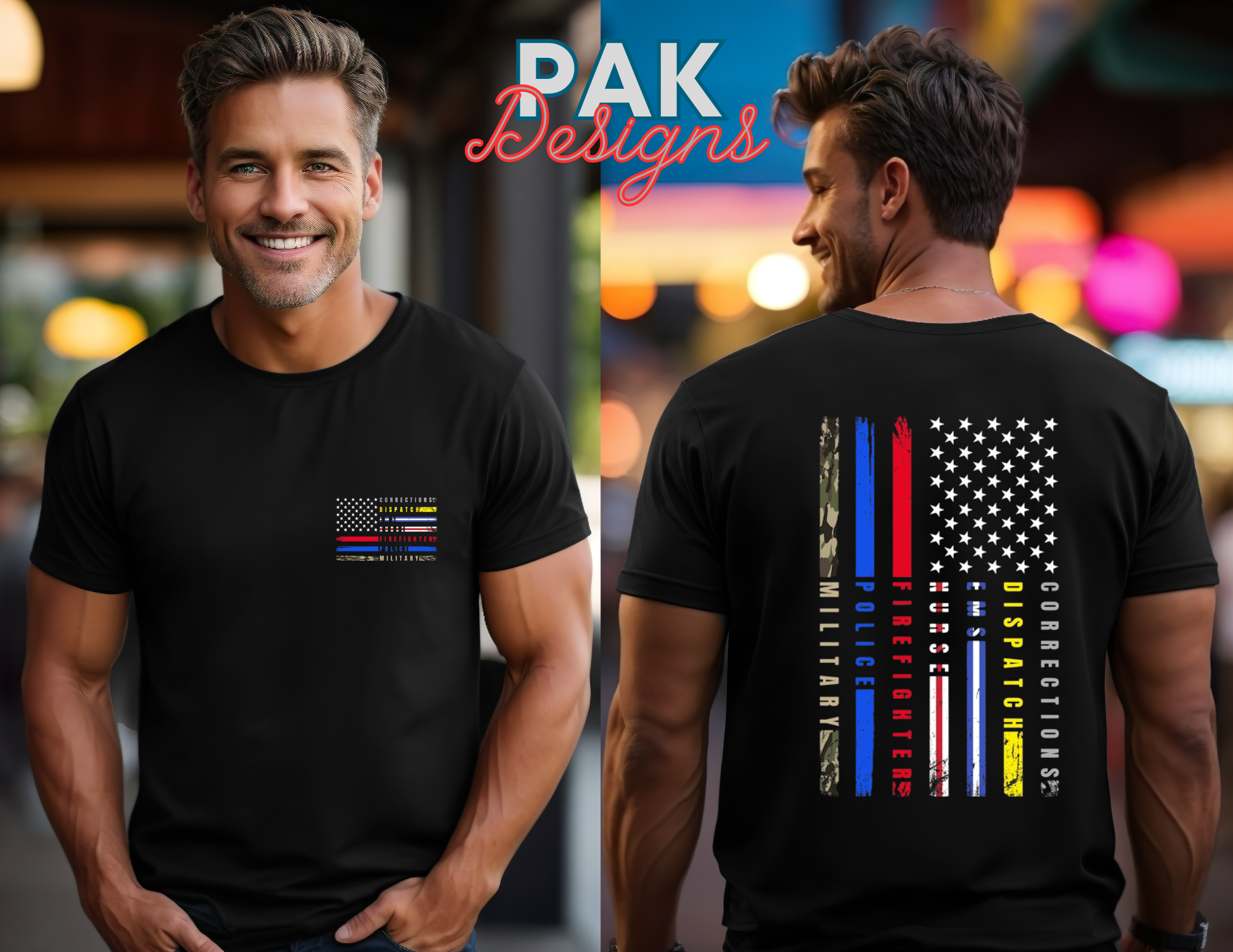Emergency Services flag | Pak Designs